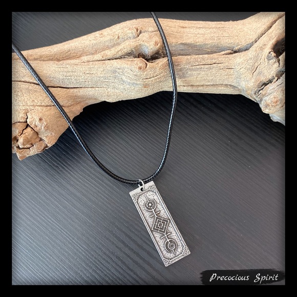 Accessories | Antiqued Silver Tree Of Life Sacred Symbols Amulet | Poshmark